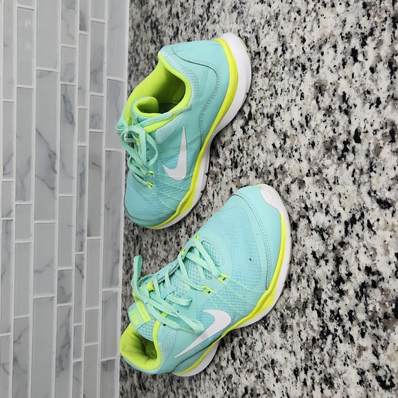 Nike | Shoes | Womens Teal Blue Nike Flex Trainer 5 Running Shoes Sz 85 ...